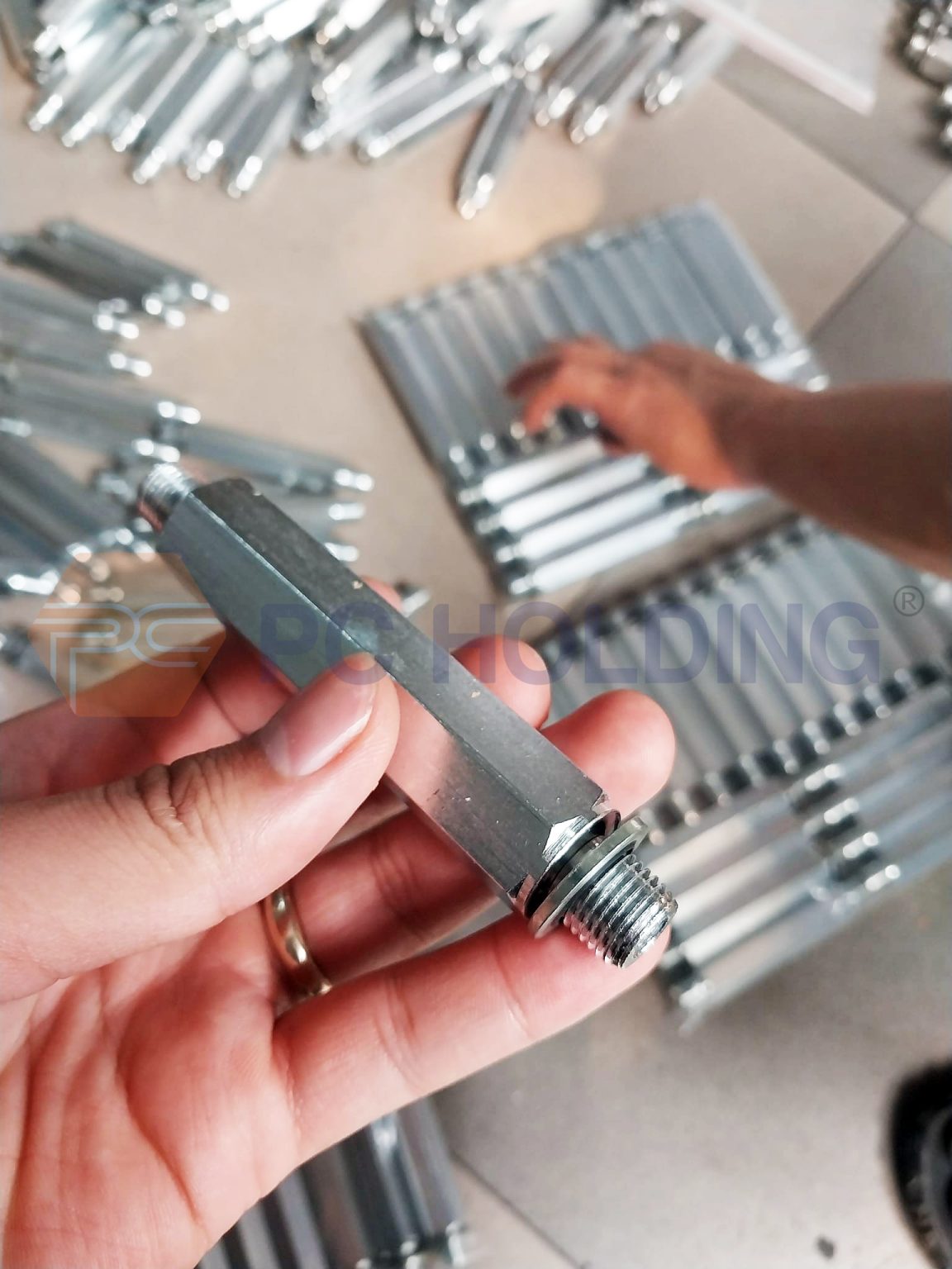 Đầu nối dài 2 ren ngoài BSP G 1/4, G 3/8, G 1/2, kèm vòng đệm bonded ...