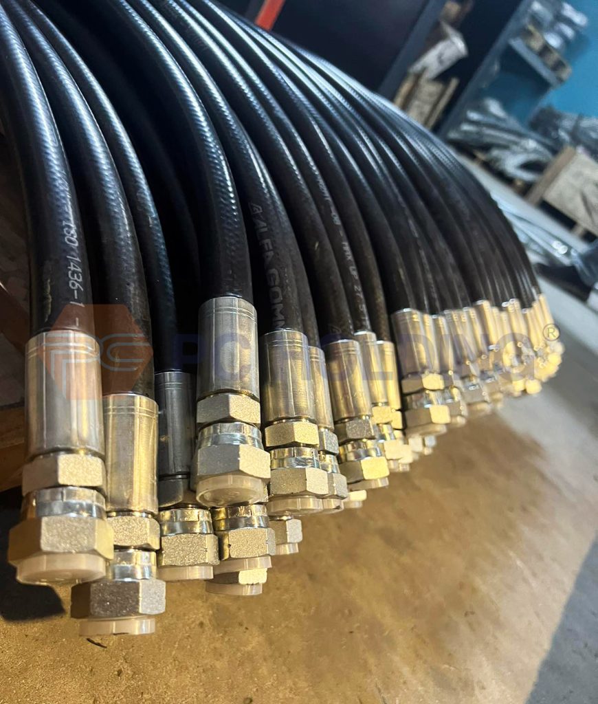 Ống tuy ô thủy lực 2 lớp thép Alfagomma Flexor 2SN-2AT HF chịu áp ...